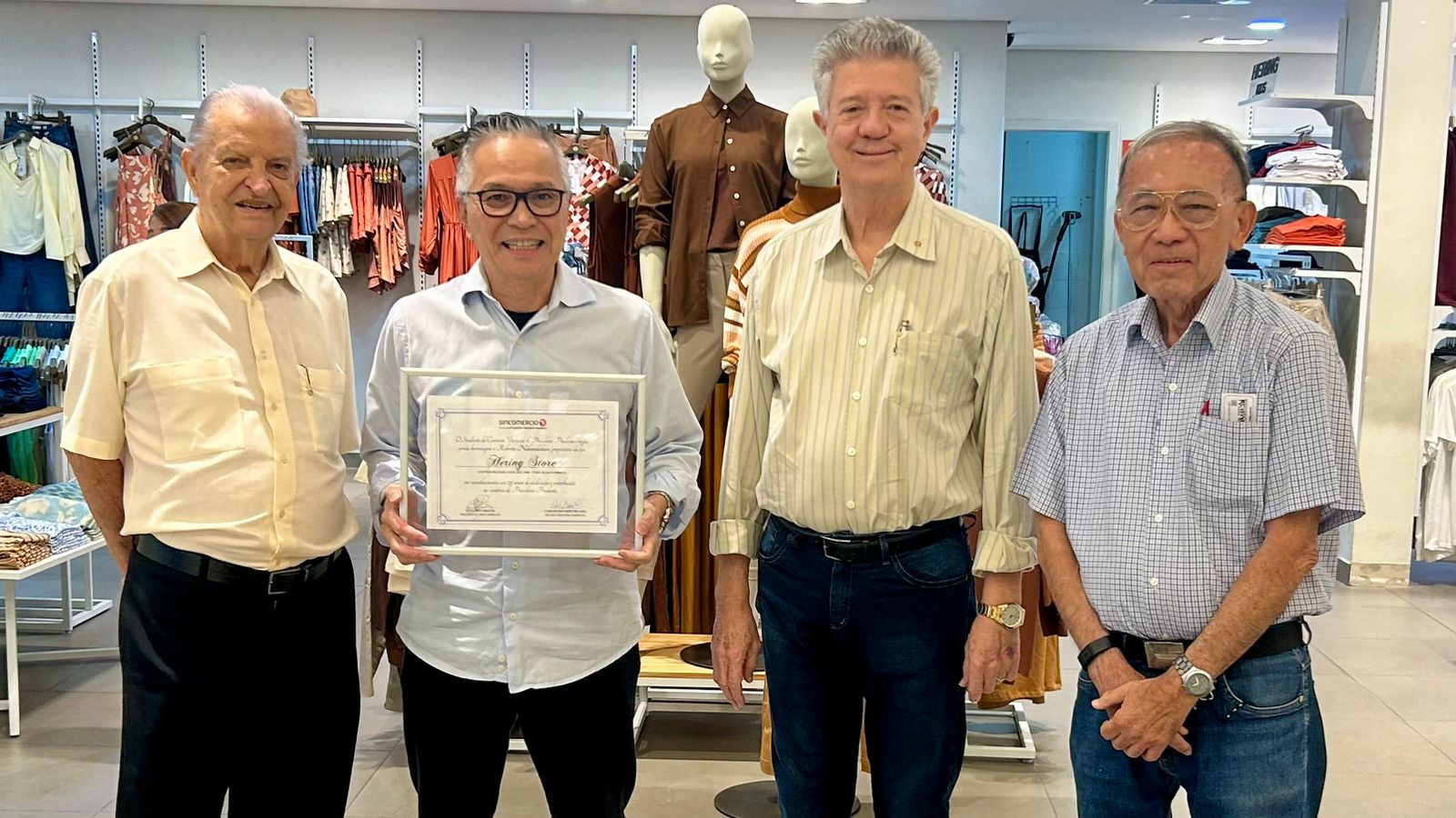 Sincomercio Presidente Prudente - Sincomércio homenageia Hering pelos ...